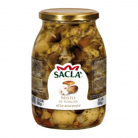 Mélange de champignons à l'huile de tournesol 1kg